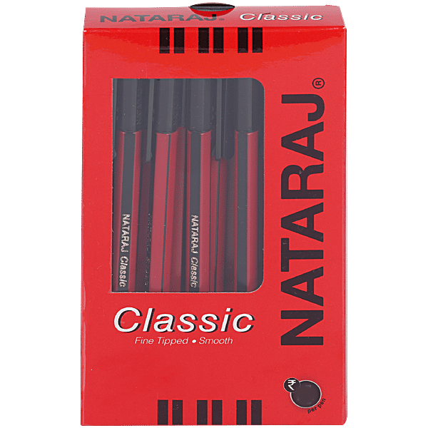 Buy Natraj Use Throw Ball Pen Blue Classic 20 Pcs Online At Best Price ...
