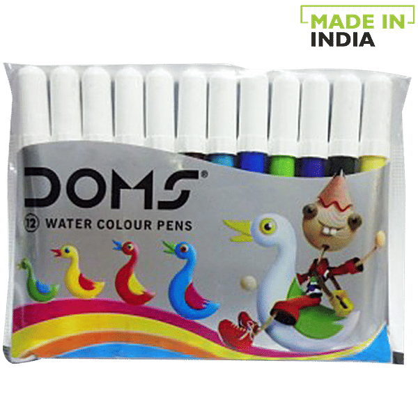 Buy Doms Sketch Pen Mini 12 Colours 12 Pcs Online At Best Price of Rs ...
