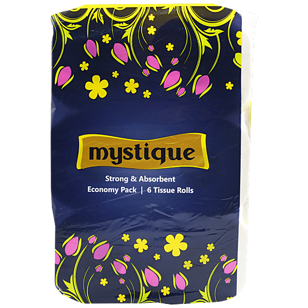 Buy Mystique Tissue Paper Roll - 2 Ply, Toilet Online at Best Price of ...