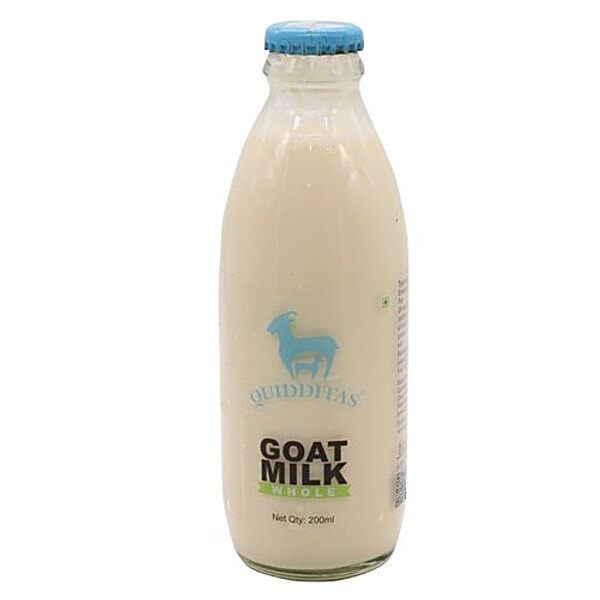 Buy Quidditas Goat Milk Whole 200 Ml Online At Best Price of Rs 145 ...