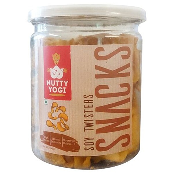 Buy Nutty Yogi Soy Twisters Snacks Online at Best Price of Rs 89 ...