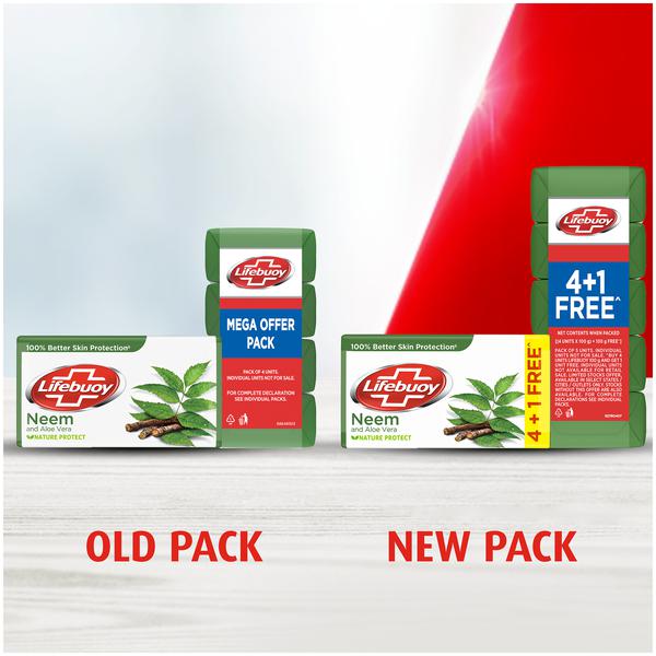 Buy Lifebuoy Soap Neem 100 Skin Protection 125 Gm Online At Best Price ...