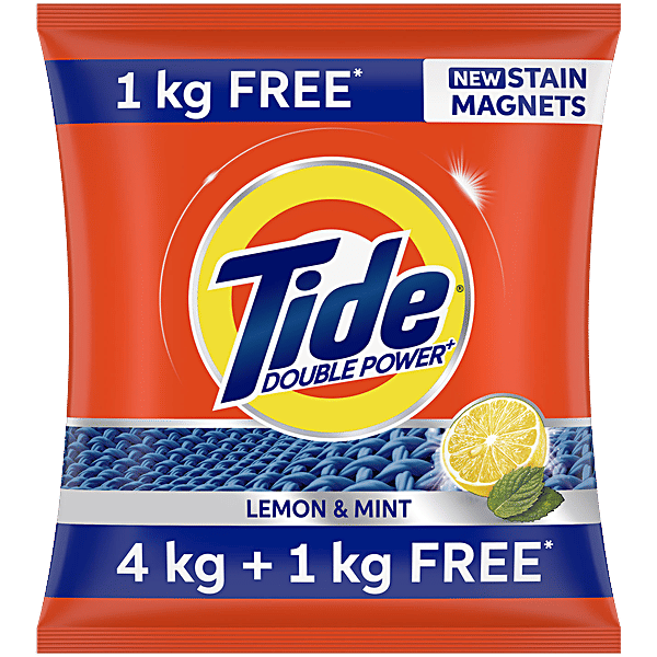 Buy Tide Detergent Washing Powder - Lemon & Mint, Extra Power, Tide+ ...
