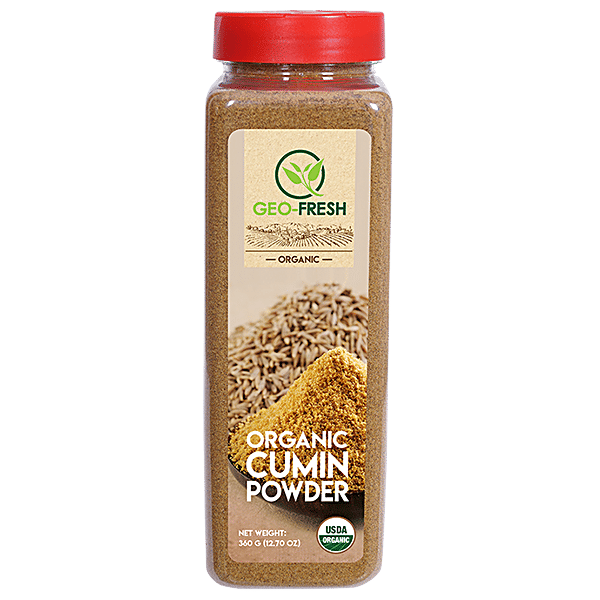 Buy Geo-Fresh Organic Cumin Powder, USDA Certified Online at Best Price ...