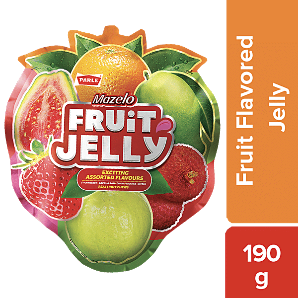Buy Parle Mazelo Fruit Jelly Candy - Assorted Flavours Online at Best ...