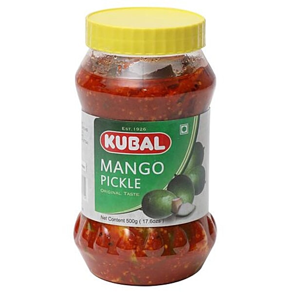 Buy Kubal Pickle - Mango Online at Best Price of Rs 105 - bigbasket