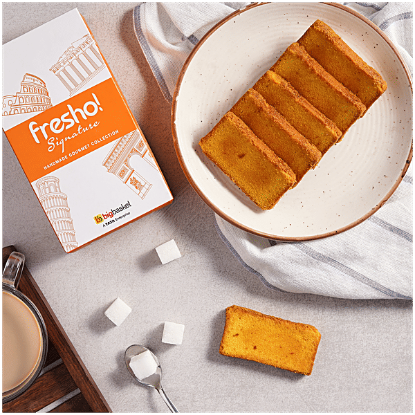 Buy fresho! Signature Cake Rusk - Plain Online at Best Price of Rs 109 ...