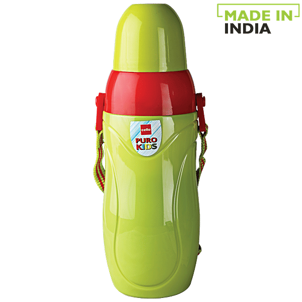 Buy Cello Water Bottle - Puro Kids, Lemon Green Online at Best Price of ...