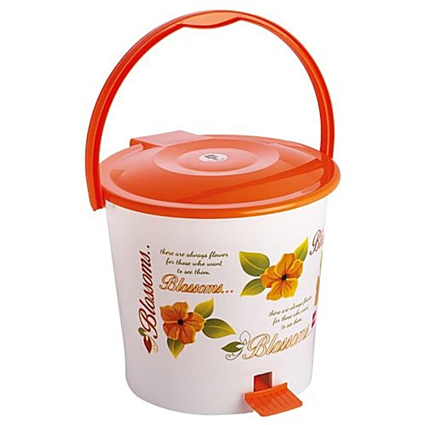 Buy Cello Plastic Pedal Dustbin / Garbage Bin - With Big Handle ...