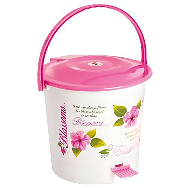 Buy Cello Plastic Pedal Dustbin / Garbage Bin - With Big Handle ...