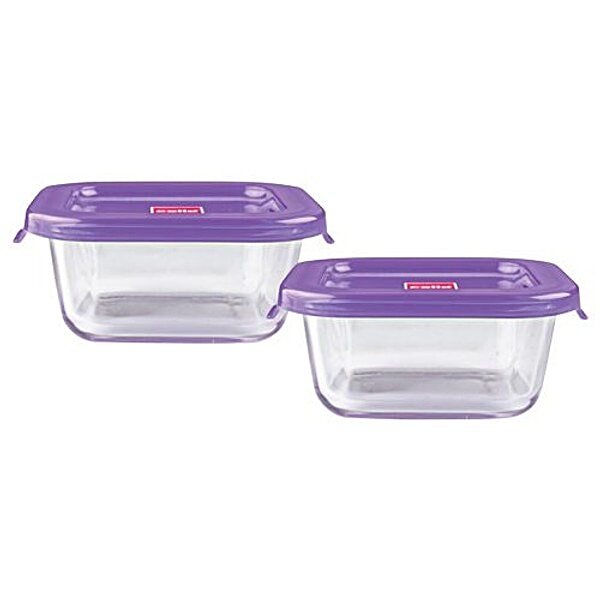 Buy Cello Container - Square Glass, Artista, Purple Online at Best ...