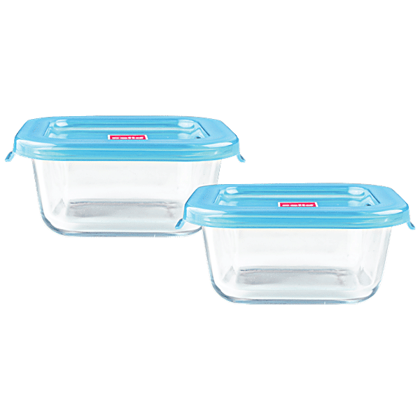 Buy Cello Container - Square Glass, Artista, Blue Online at Best Price ...