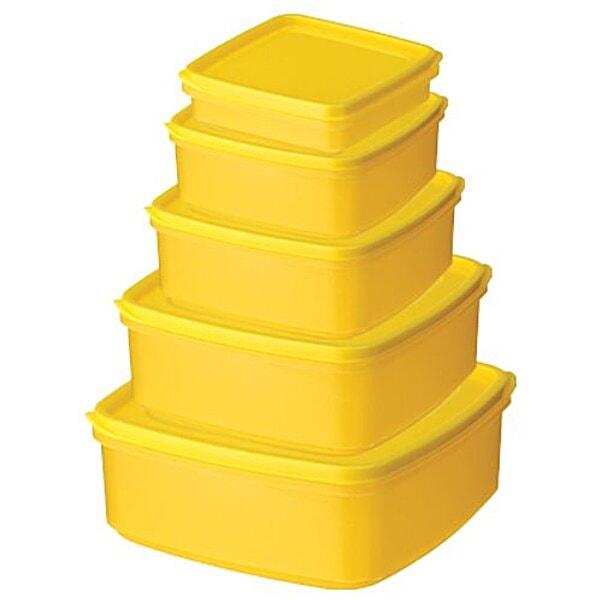 Buy Ratan Modular Plastic Container - Small, Yellow, Super Seal, 22435 ...