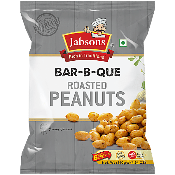 Buy JABSONS Roasted Peanuts - Bar-B-Que Online at Best Price of Rs 70 ...