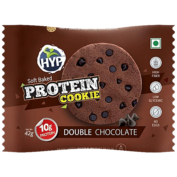 Buy Hyp Protein Cookie - Double Chocolate Online at Best Price of Rs 50 ...