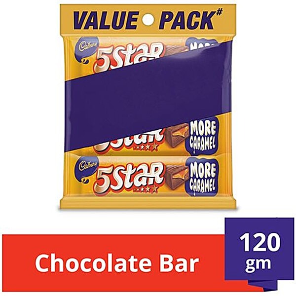 Buy Cadbury 5 Star 5 Star Chocolate Bar Online at Best Price of Rs 55 ...