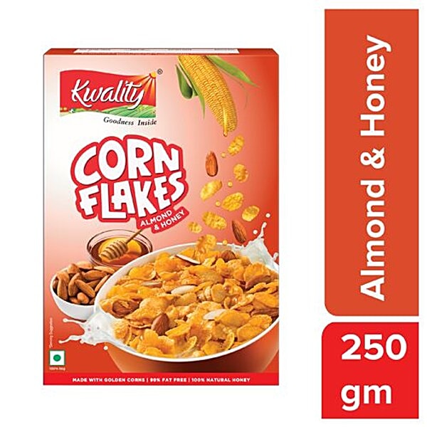 Buy Kwality Cornflakes - Almond & Honey Online at Best Price of Rs 150 ...