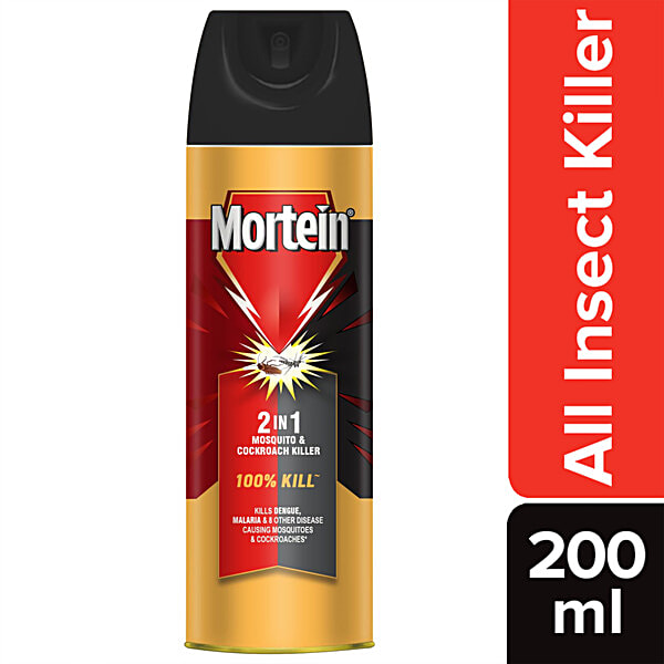 Buy Mortein 2-In-1 Mosquito & Cockroach Killer Spray - Lemon Fragrance ...