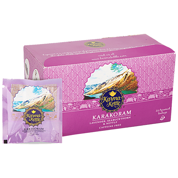 Buy Karma Kettle Karakoram Green Tea With Lavender, Seabuckthorn ...