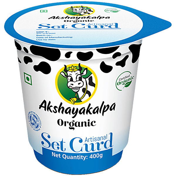 Buy Akshayakalpa Organic Artisanal Set Curd Online at Best Price of Rs ...