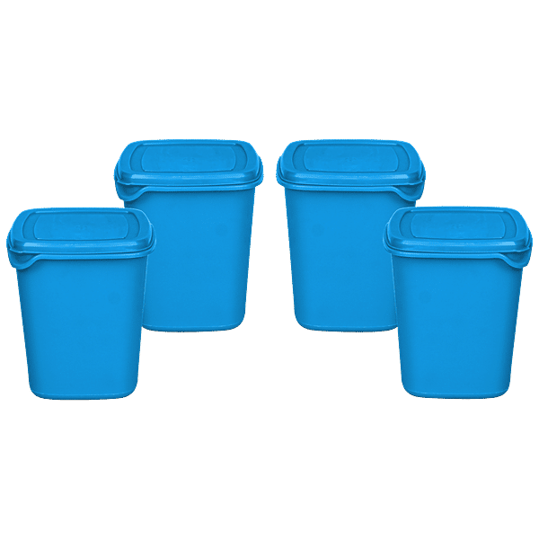 Buy Princeware Pilot Plastic Container - Blue, L5580X4 Online at Best ...