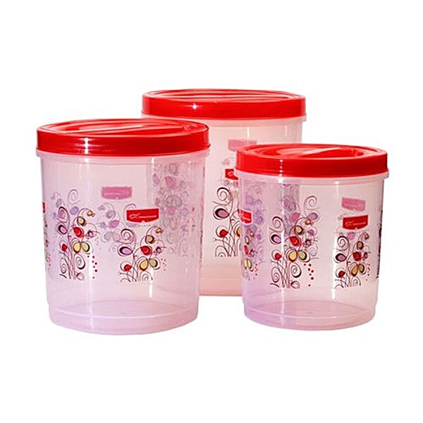 Buy Princeware Storage Food Container - Square, Red Online at Best ...