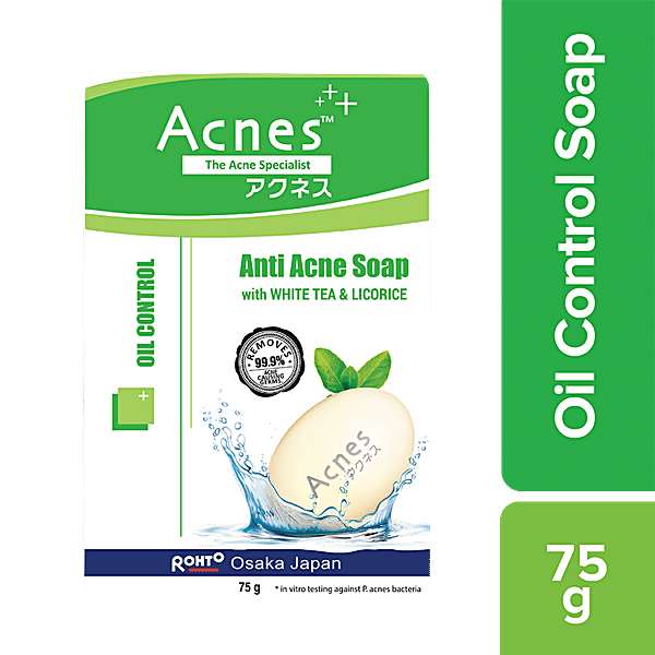 Buy Acnes White Tea & Licorice Anti Acne Soap Online at Best Price of ...
