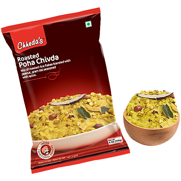 Buy Chhedas Roasted Poha Chivda Online at Best Price of Rs 55 - bigbasket