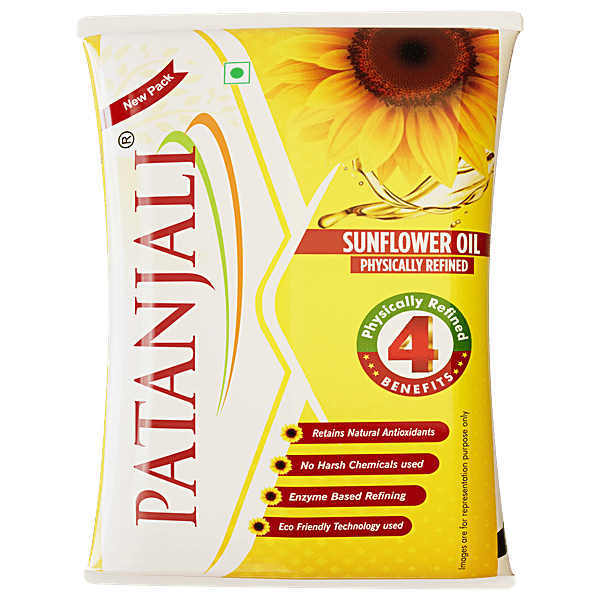 Buy Patanjali Refined Sunflower Oil Online at Best Price of Rs 165 ...