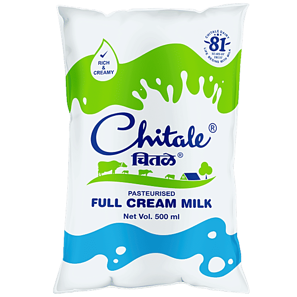 Buy Chitale Full Cream Milk Online at Best Price of Rs 36 - bigbasket