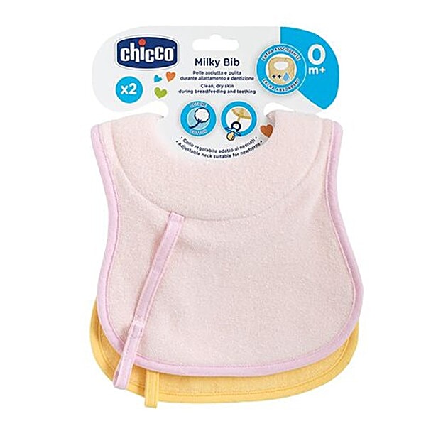 Buy Chicco Baby Bib - Girl, 0m+ Online at Best Price of Rs 699 - bigbasket