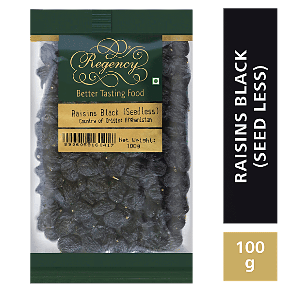 Buy Regency Black Seedless Raisins Online at Best Price of Rs 67.5 ...