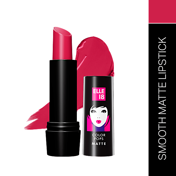 Buy Elle 18 Color Pop Matte Lip Color P23 Deep Pink Online at Best Price of Rs 81 - bigbasket