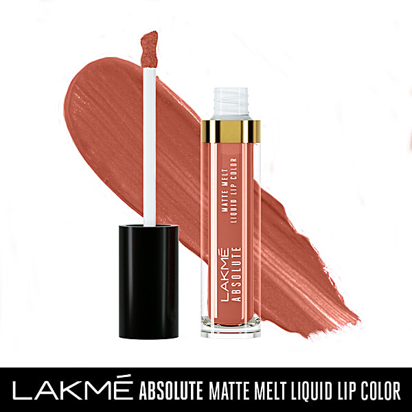 Buy Lakme Matte Melt Liquid Lip Colour - With Rosehip Oil, Long Lasting ...