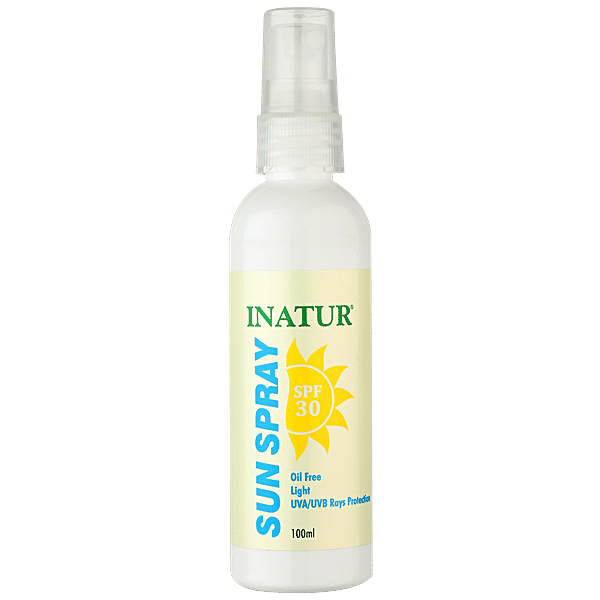 Buy Inatur Sunscreen Sunspray - SPF 30, Light Broad Spectrum, Oil Free ...