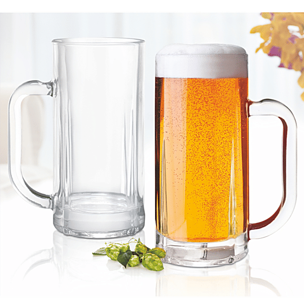Buy Treo Ronald Cool Transparent Glass Beer Mug Online at Best Price of ...