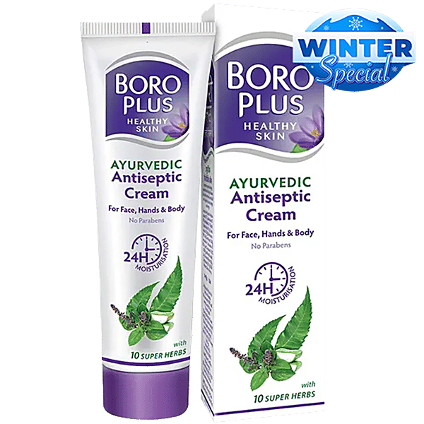 Buy Boroplus Ayurvedic Antiseptic Multipurpose Cream, For Face, Hand ...