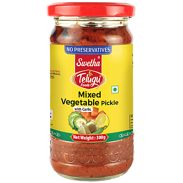 Buy Swetha Telugu foods Mixed Vegetable Pickle Online at Best Price of ...
