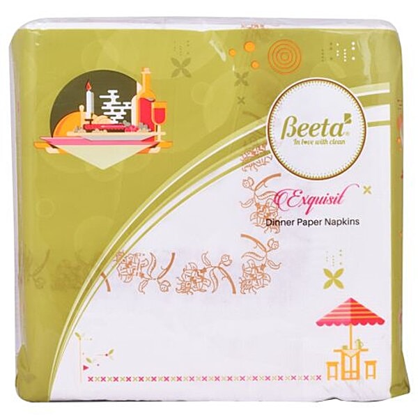 Buy Beeta Dinner Paper Napkins - Large, 2 Ply Online at Best Price of ...