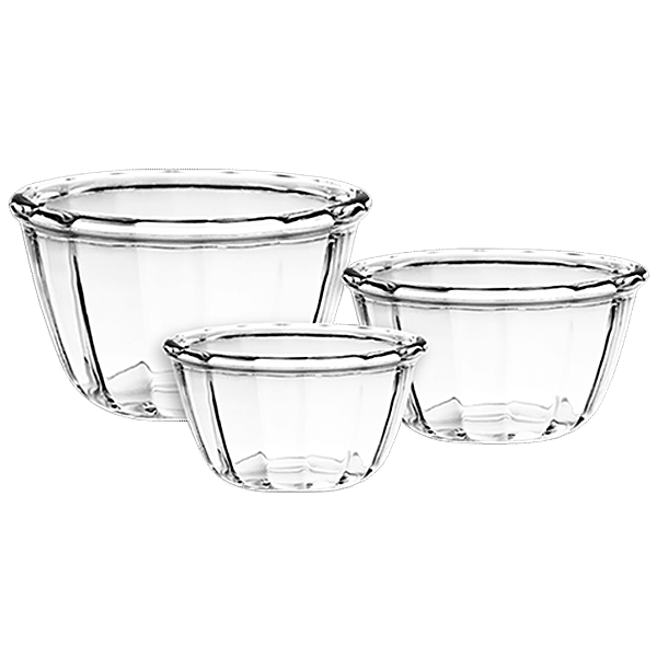 Buy Iveo Toughened Glass Microwavable Mixing/Serving Bowl Online at ...