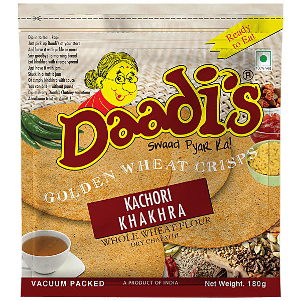 Buy Daadi's Golden Wheat Crisps - Kachori Chakra Online at Best Price ...