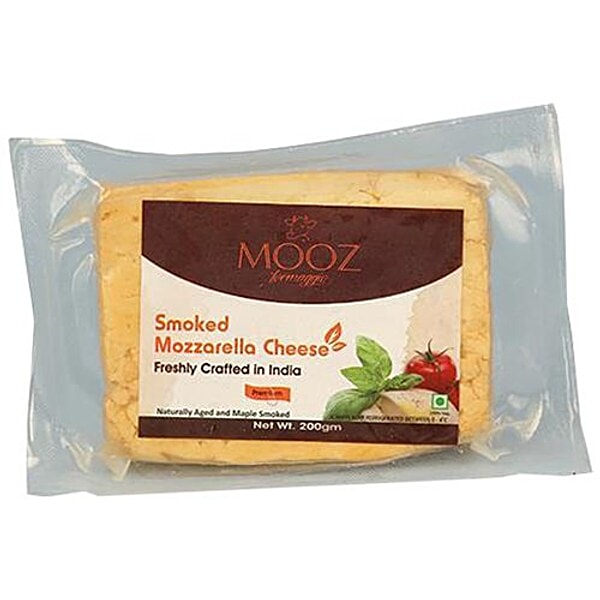 Buy Mooz Smoked Mozzarella Cheese Online at Best Price of Rs 250 ...