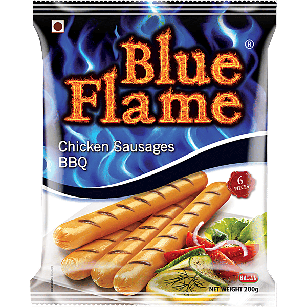 Buy Blue Flame Chicken Bbq Sausage Online at Best Price of Rs 159.2 ...