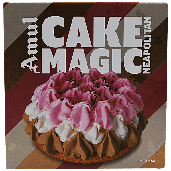 Buy Amul Ice Cream - Cake Magic, Neapolitan Online at Best Price of Rs ...