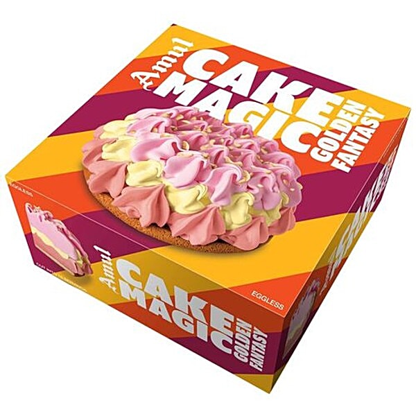 Buy Amul Ice Cream - Cake Magic, Golden Fantasy Online at Best Price of ...