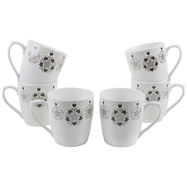 Buy BP Bharat Chai/Tea/Coffee Bonechina Classic Platina Mugs Online at ...