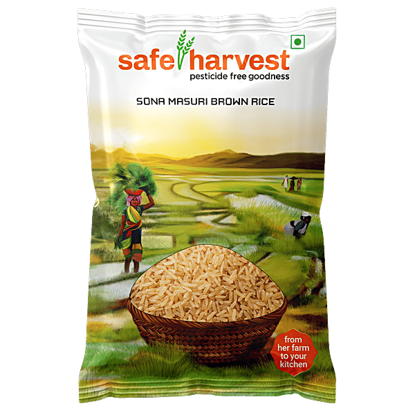 Buy Safe Harvest Unpolished Brown Rice Online at Best Price of Rs 570 ...