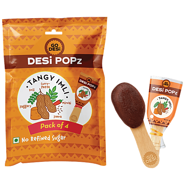 Buy GO DESi Imli Pop Candy - Tamarind with Spicy Memories, All Natural ...