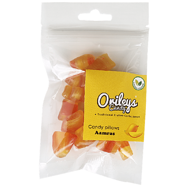 Buy Orileys Pillow Candy In Aamras Flavour - Natural Colours & No Added ...