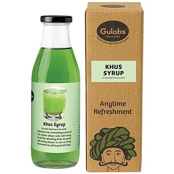 Buy Gulabs Khus Syrup Online at Best Price of Rs 250 - bigbasket